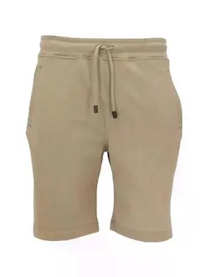Isaia Drawstring-waist Shorts - Neutrals