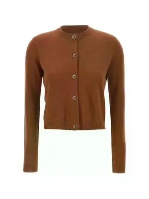Marella Cicogna Cashmere Cardigan - Brown
