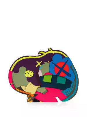 KAWS Isolation Tower Keyring - Black