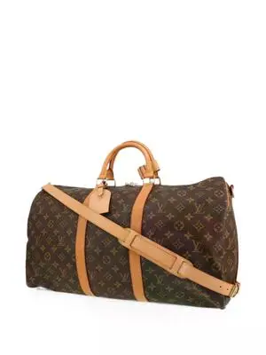 LOUIS VUITTON 50 Keepall Monogram Holdall - Brown