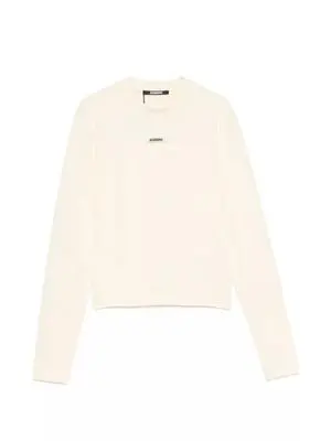 Jacquemus Logo-patch Long-sleeve T-shirt