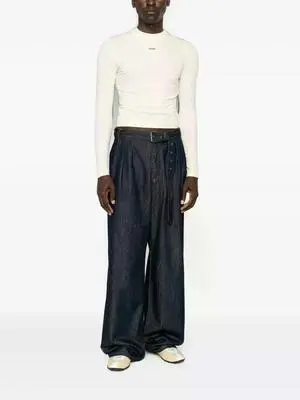 Jacquemus Logo-patch Long-sleeve T-shirt