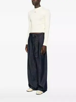 Jacquemus Logo-patch Long-sleeve T-shirt