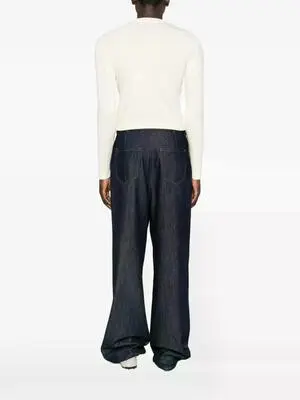 Jacquemus Logo-patch Long-sleeve T-shirt