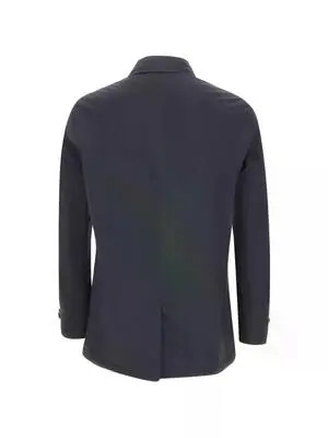 Paul & Shark Typhoon Platinum Suede-trim Jacket - Black
