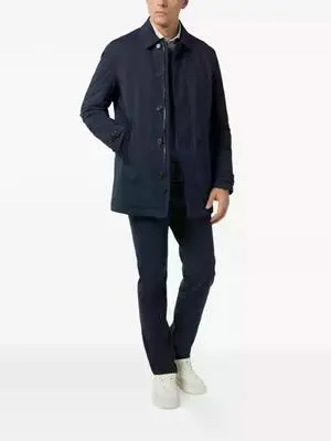 Paul & Shark Typhoon Platinum Suede-trim Jacket - Black