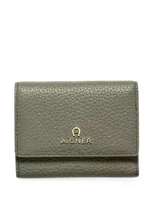 AIGNER Ivy Grained Wallet - Green