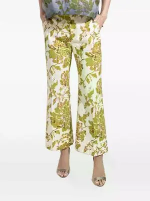 La DoubleJ Oasis Green In Rustic Cotton Hendeix Pants