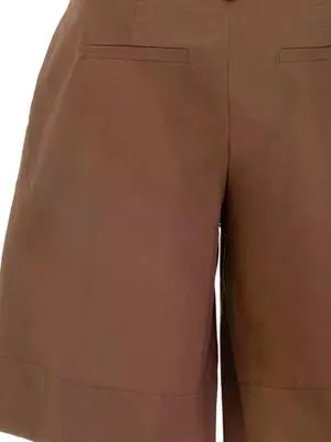 KAOS Wide-leg Bermuda Shorts