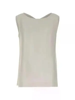 KAOS Side-slit Tailored Top - Neutrals