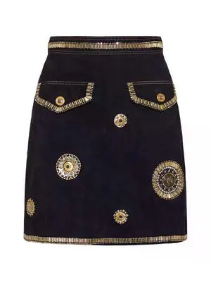 Versace Zip Up Skirts