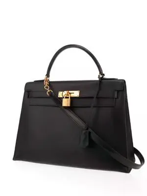 Hermès 1987 Kelly 32 Tote Bag - Black