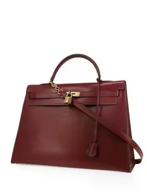 Hermès 1970's 35 Kelly Tote Bag - Red