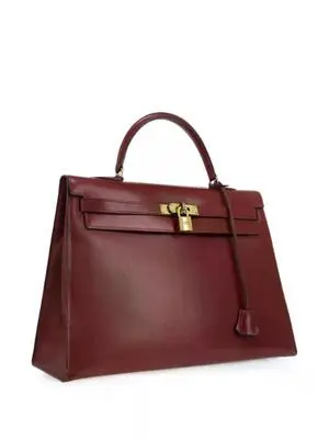 Hermès 1970's 35 Kelly Tote Bag - Red