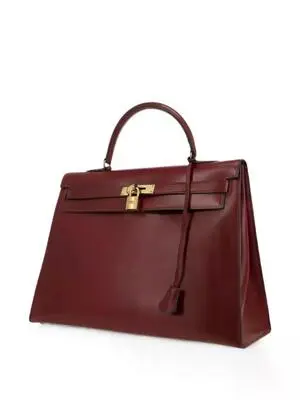 Hermès 1970's 35 Kelly Tote Bag - Red