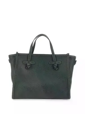 MARCELLA CLUB 32 Miss Marcella Grained Leather Tote Bag