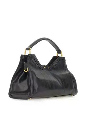 GIANNI CHIARINI Aurora Eel-print Shoulder Bag