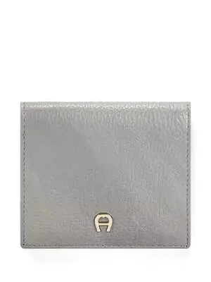 AIGNER Paola Logo-plaque Wallet - Grey