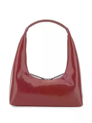 MARGESHERWOOD Crinkled Leather Shoulder Bag - Red
