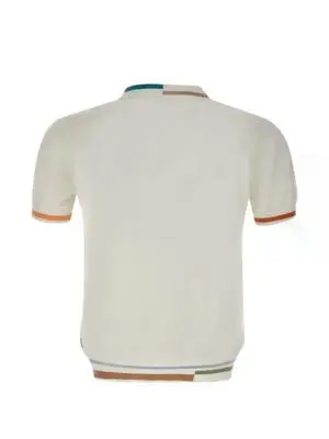 BOB Jeff Stripe-detail Polo Shirt