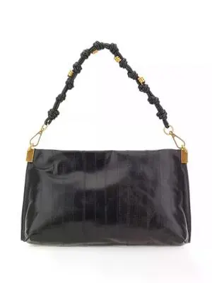 GIANNI CHIARINI Leather Shoulder Bag - Black