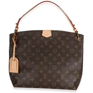 LOUIS VUITTON Monogram Canvas Graceful Mm Shoulder Bag - Brown