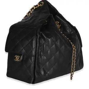 Chanel Quilted Caviar 25 Hobo