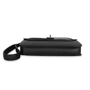 Hermès Epsom Kelly Depeches 25 Clutch With Palladium Hardware