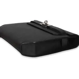 Hermès Epsom Kelly Depeches 25 Clutch With Palladium Hardware