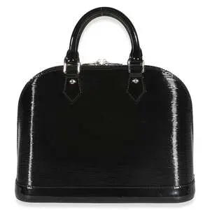 LOUIS VUITTON Epi Electric Alma Pm Handbag - Black