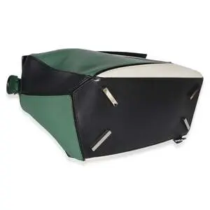 Loewe Multicolor Calfskin Puzzle Bag - Green