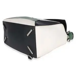 Loewe Multicolor Calfskin Puzzle Bag - Green