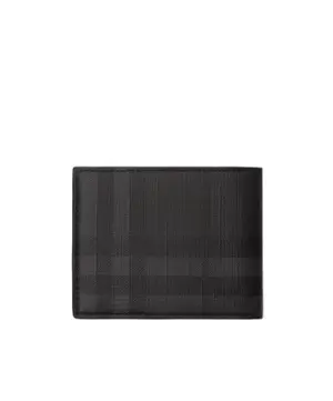 Burberry City Check Slim Bifold Wallet
