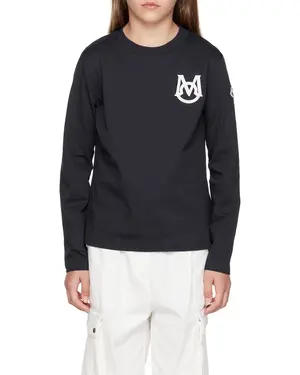 Moncler Logo-patch Cotton T-shirt
