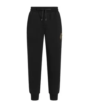 Dolce & Gabbana Drawstring Track Pants - Black