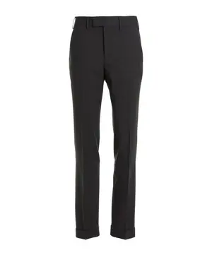 PT TORINO Master Creased Wool Pants - Grey