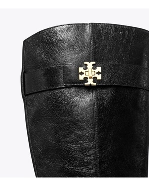 Tory Burch Logo Plaque Boots