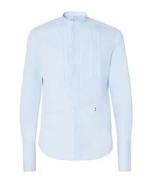 Fendi Poplin Shirt - Light Blue