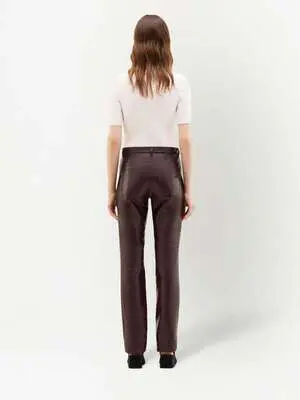 COURREGES Courrèges 5 Pockets Vinyl Effect Pants