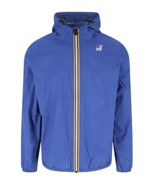 K-WAY Le Vrai 4.0 Claude Hooded Jacket - Blue