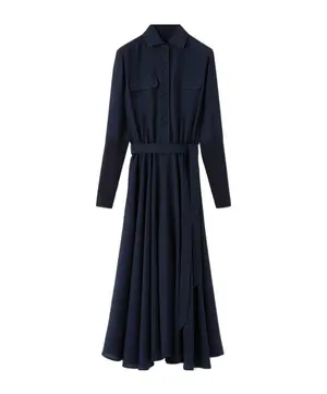 Loro Piana Verlaine Dress - Ink Bottle