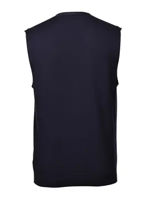 GRAN SASSO V-neck Knitted Vest