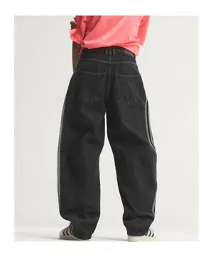 ADIDAS ORIGINALS High Rise Barrel Jeans