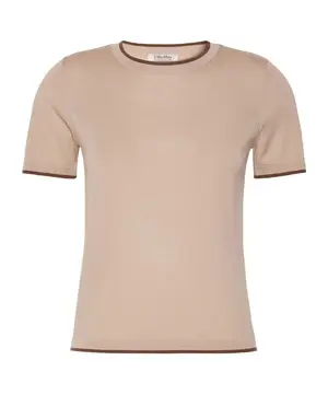 Max Mara Smmegidio Short-sleeved Jumper - Nude