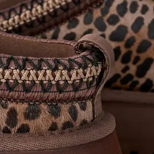 UGG Tazz Caspian Leopard-print Slip-on Mules