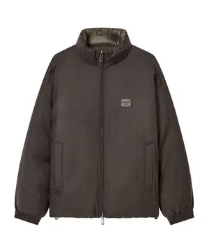 Emporio Armani Reversible High-neck Padded Jacket - Black