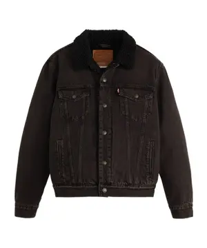 LEVI'S Type Iii Sherpa Trucker Jacket - Black