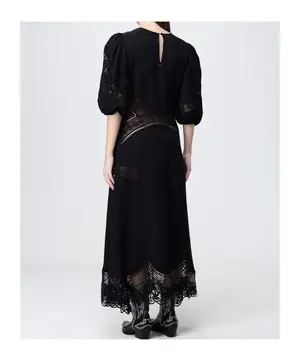 TWINSET Crew-neck Midi Dress