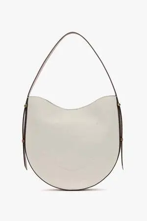 Victoria Beckham Dia Hobo Bag - Ivory Canvas