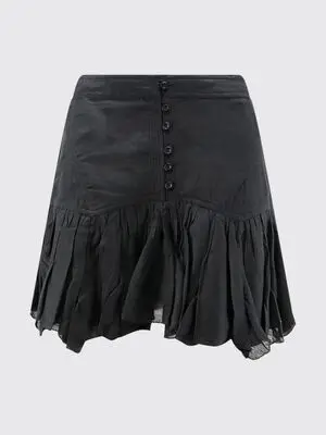 Isabel Marant Étoile Ruffled Mini Skirt - Black